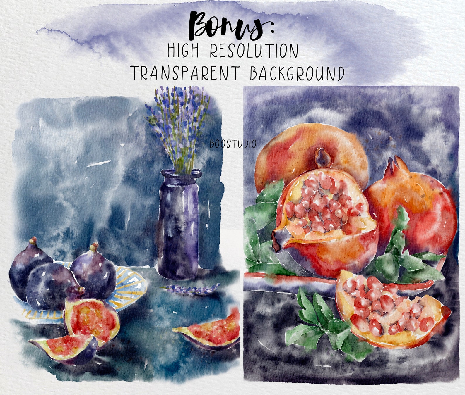 5 Procreate Watercolor Papers Watercolor Paper Texture - Etsy