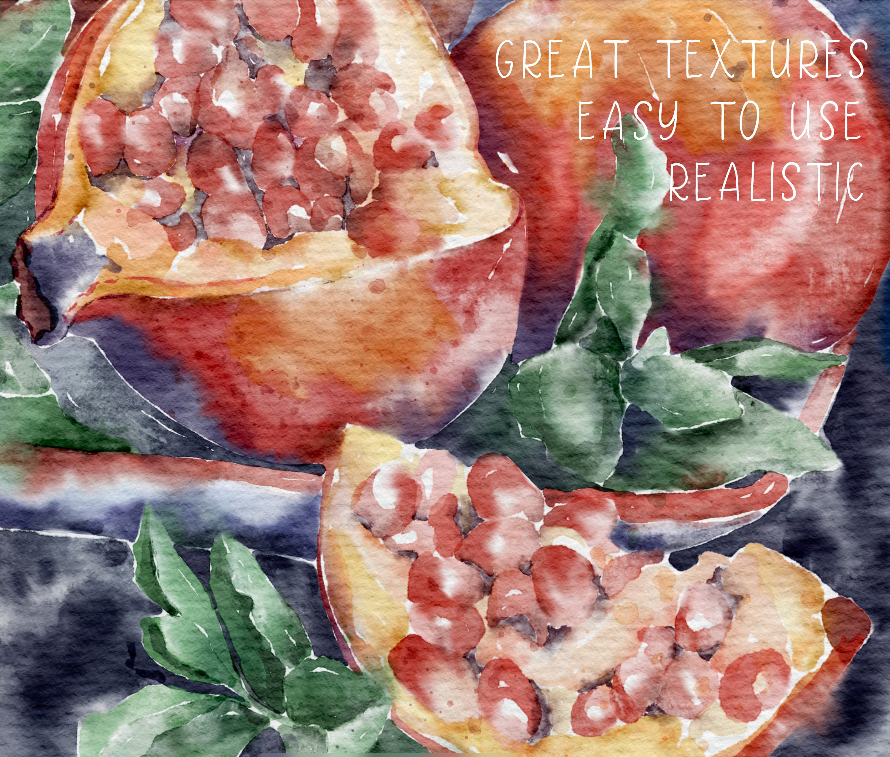 5 Procreate Watercolor Papers Watercolor Paper Texture - Etsy