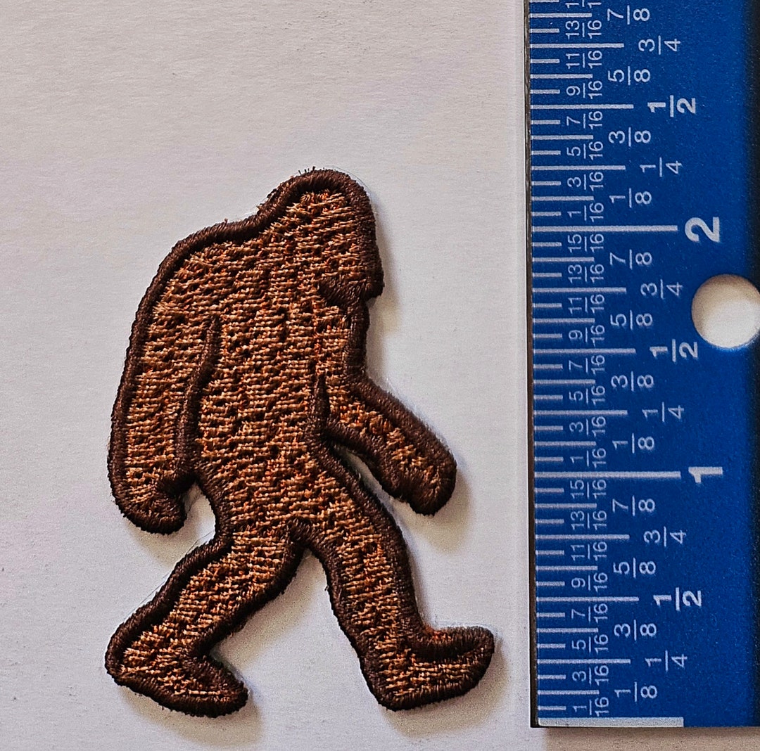 Bigfoot Iron-on Patches - Etsy