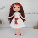Crochet Doll Pattern: Yasemin Doll With Rose Costume (PDF) - Etsy