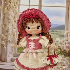 Valeria Crochet Amigurumi Doll Pattern, Video Supported (PDF in 6 ...