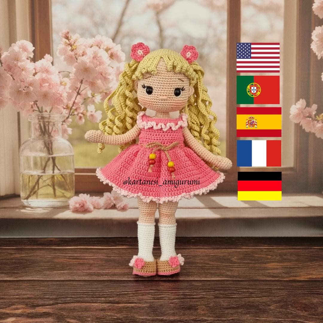 Sofia Crochet Doll Pattern: Amigurumi Doll Tutorial (PDF) - Etsy