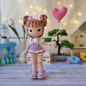 Clara Crochet Doll Pattern, Amigurumi Doll Tutorial (PDF in 6 Languages ...
