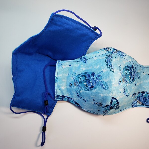 Sea Turtle Face Mask - Etsy