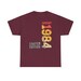 Since January 1984 Year 1984 Retro 1984 Vintage T-shirt - Etsy UK