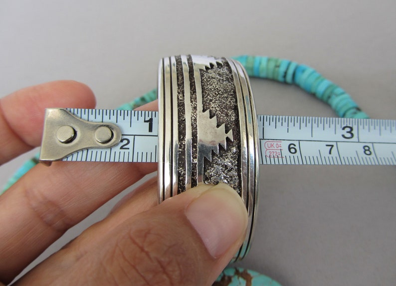 Vintage Signed Andrew Mccabe Navajo Rug Pattern Sterling - Etsy