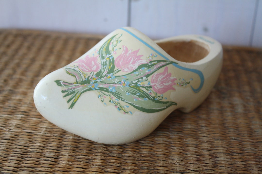 Hand Painted Dutch Shoe, Wooden Shoe, Made in Holland, Dutch Shoe, Kids ...