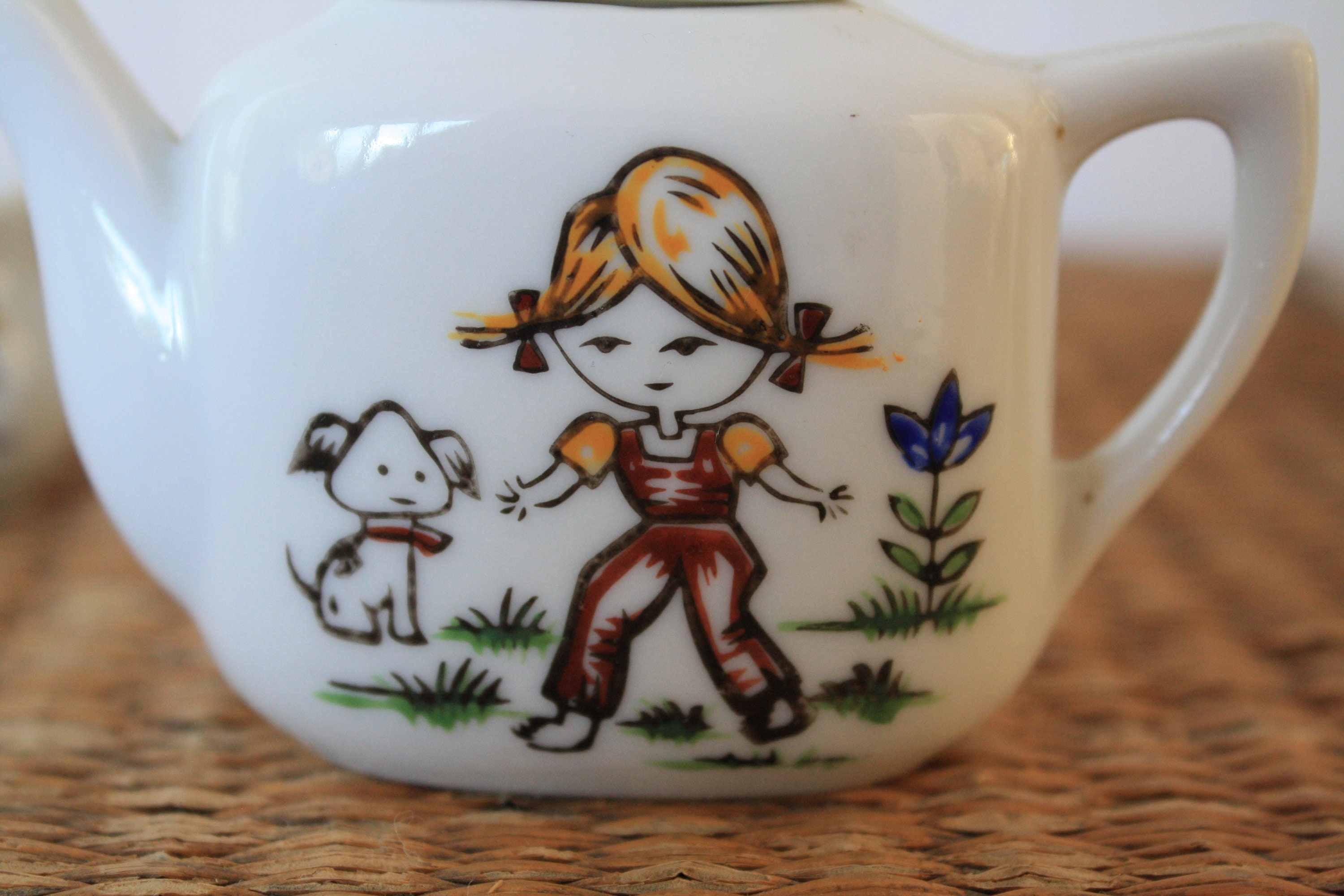 Tiny Tea Set, Tea Party Set, Japanese Tea Set, Doll Tea Party Set, Made ...