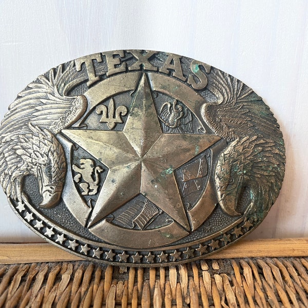 Cowboy Texas Belt Buckle - Etsy
