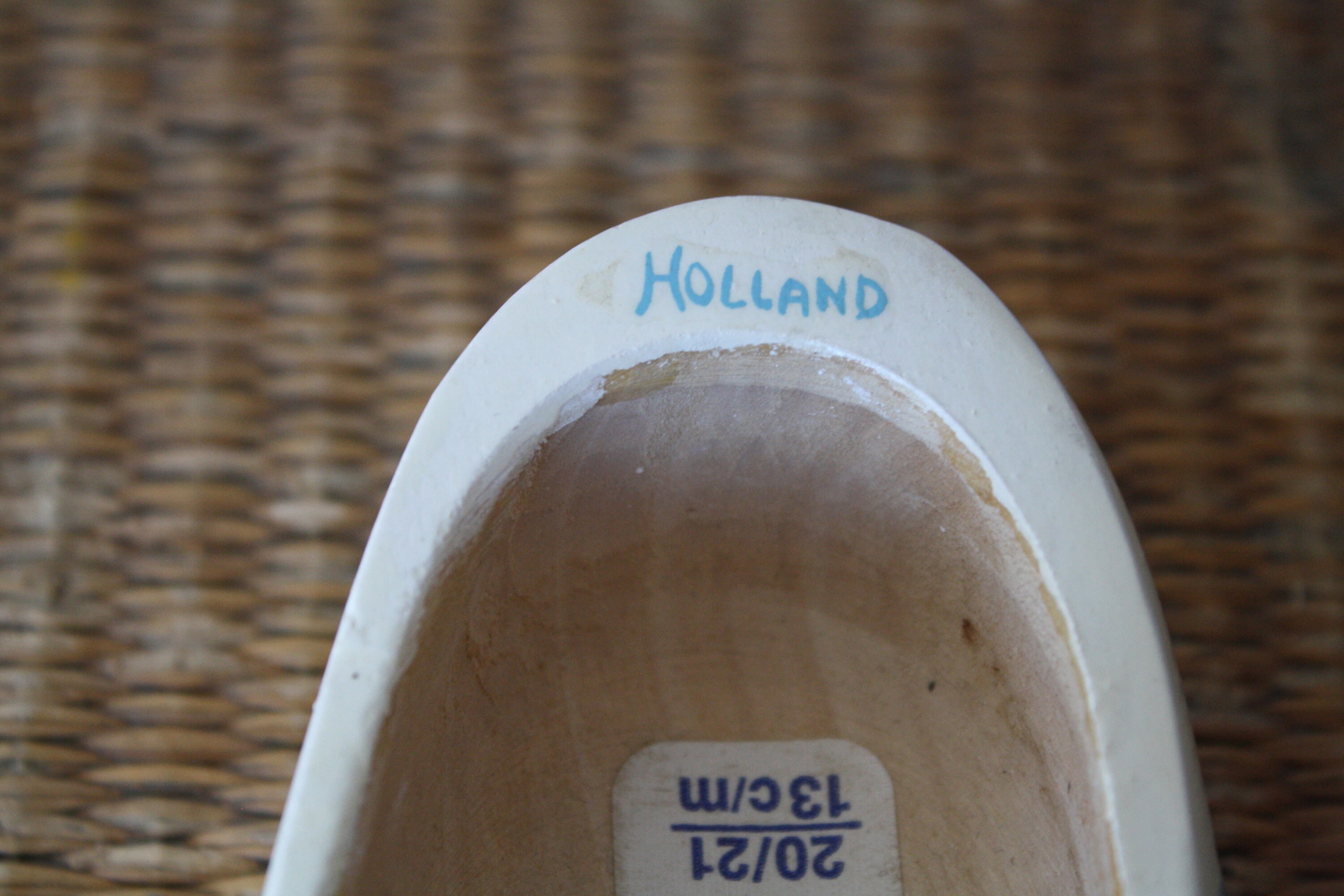 Hand Painted Dutch Shoe, Wooden Shoe, Made in Holland, Dutch Shoe, Kids ...