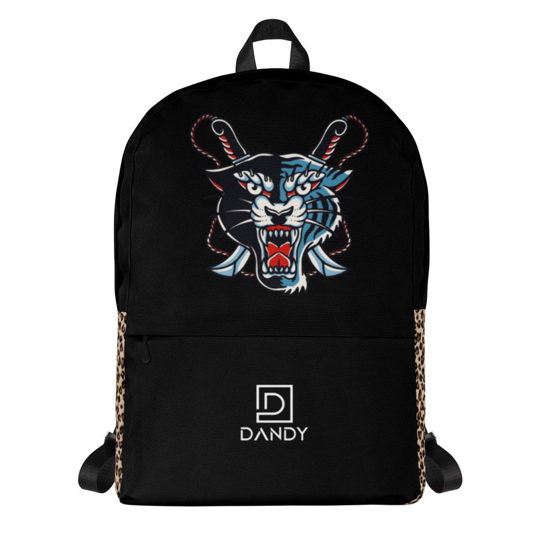 Panther Backpack Tiger Backpack Tattoo Backpack Rockabilly Backpack ...
