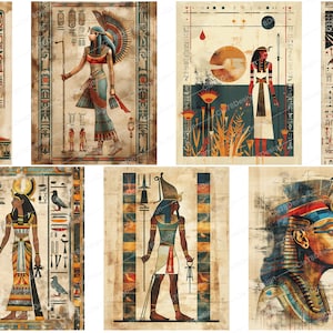 Ancient Egypt Junk Journal Printable Pages, Junk Journal Kit, Scrapbook ...