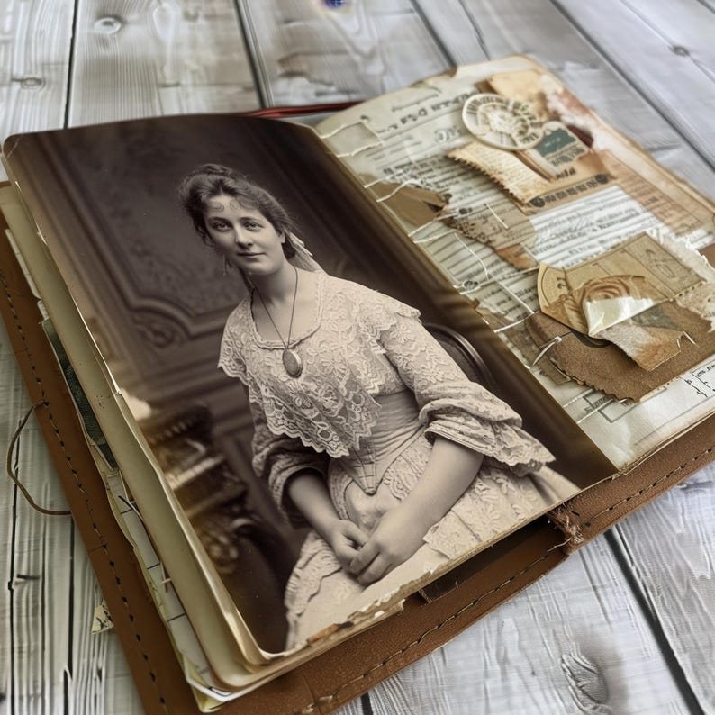Vintage Women Ephemera, Antique Victorian Lady Portraits, Junk Journal ...