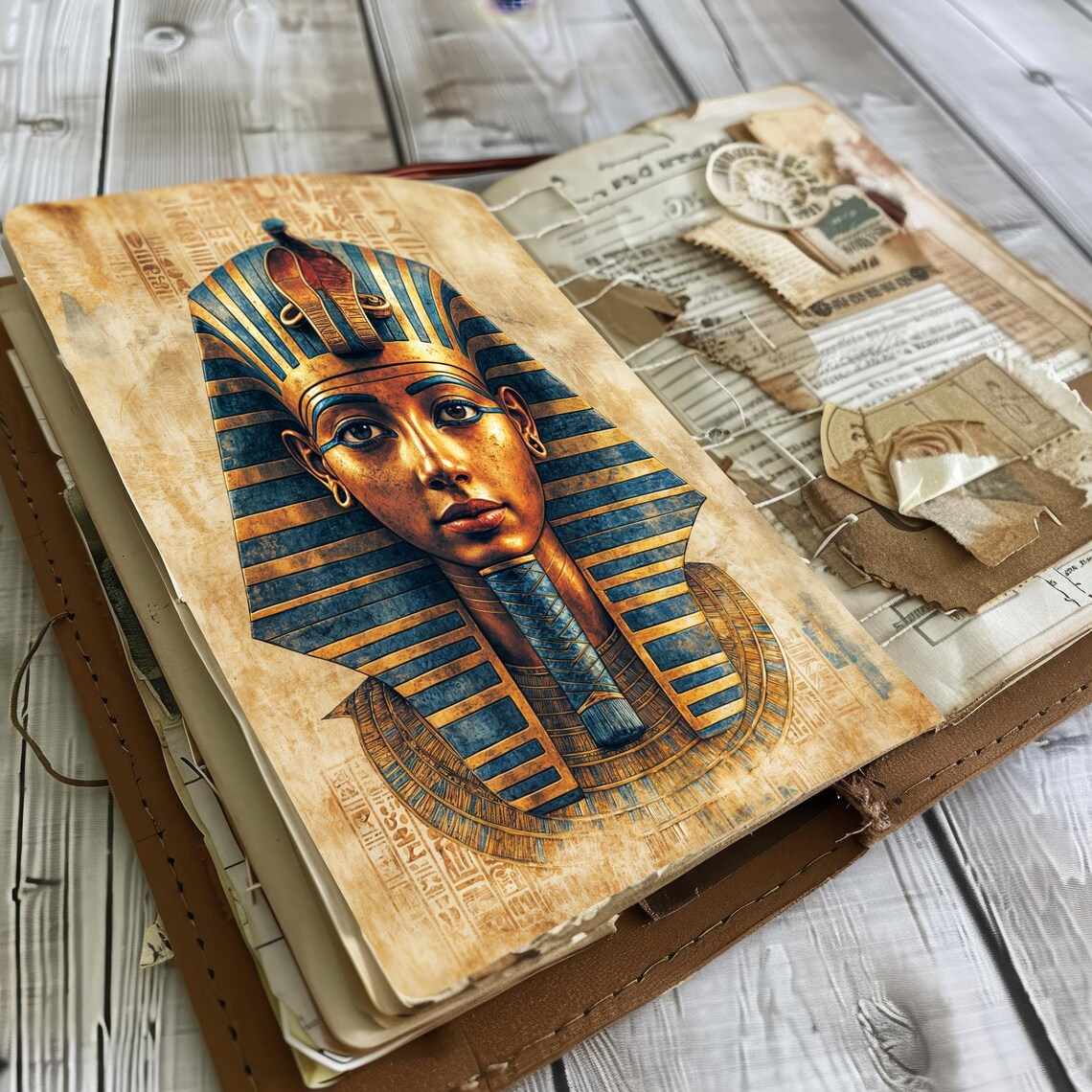 Ancient Egypt Junk Journal Printable Pages, Junk Journal Kit, Scrapbook ...