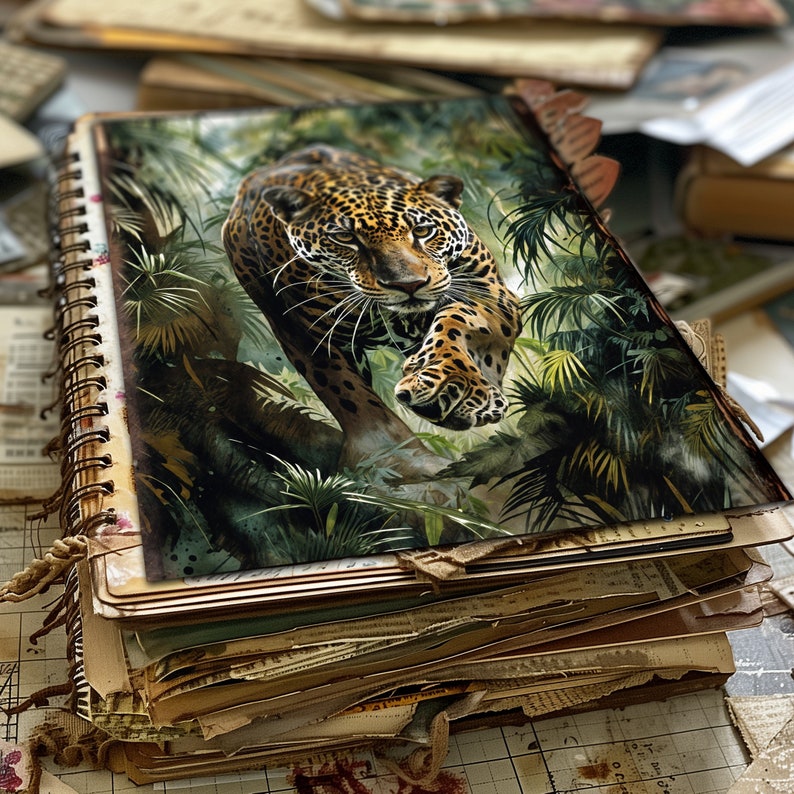 Jungle Explorers Journal Printable Kit Archeology Ephemera Vintage ...