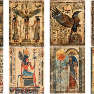Ancient Egypt Junk Journal Printable Pages, Junk Journal Kit, Scrapbook ...