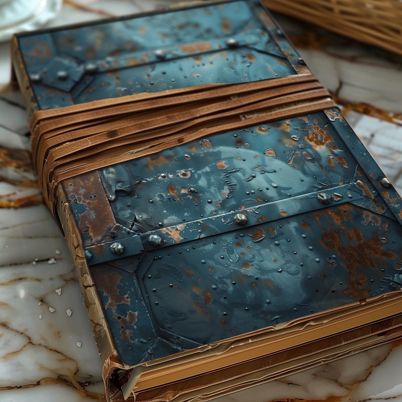 Metal Textures Junk Journal Printable Pages, Junk Journal Kit ...