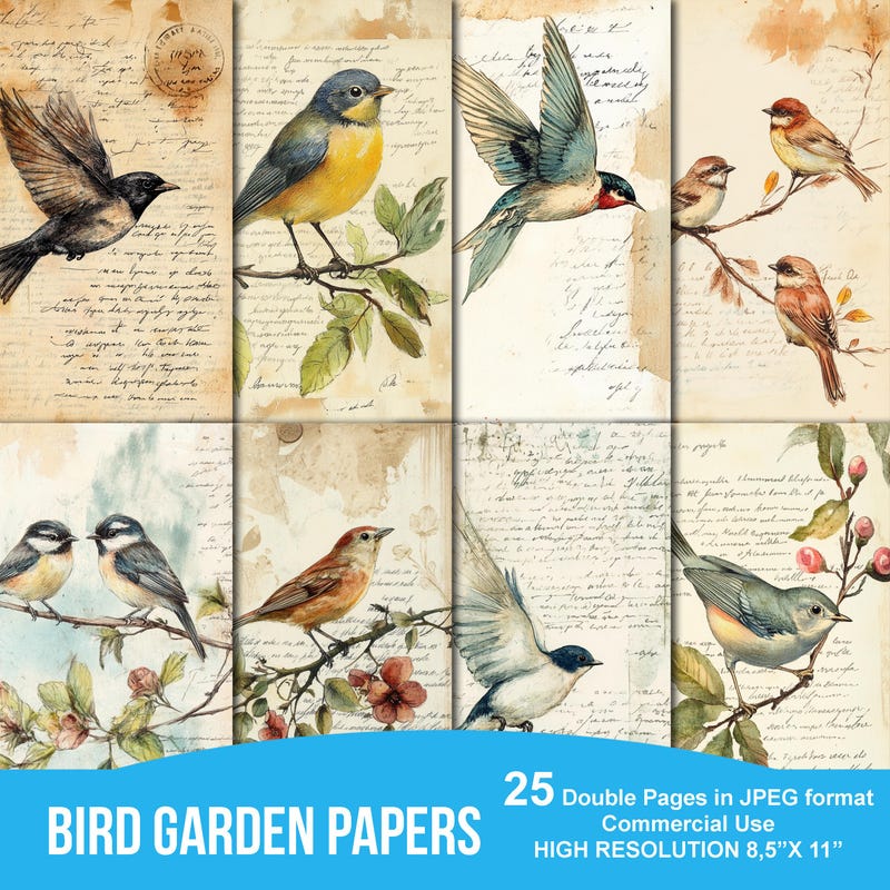 Bird Mit Anfangsbuchstabe - Etsy Canada