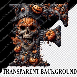 Halloween Letters, Halloween Clipart, Halloween Font, Spooky Season ...