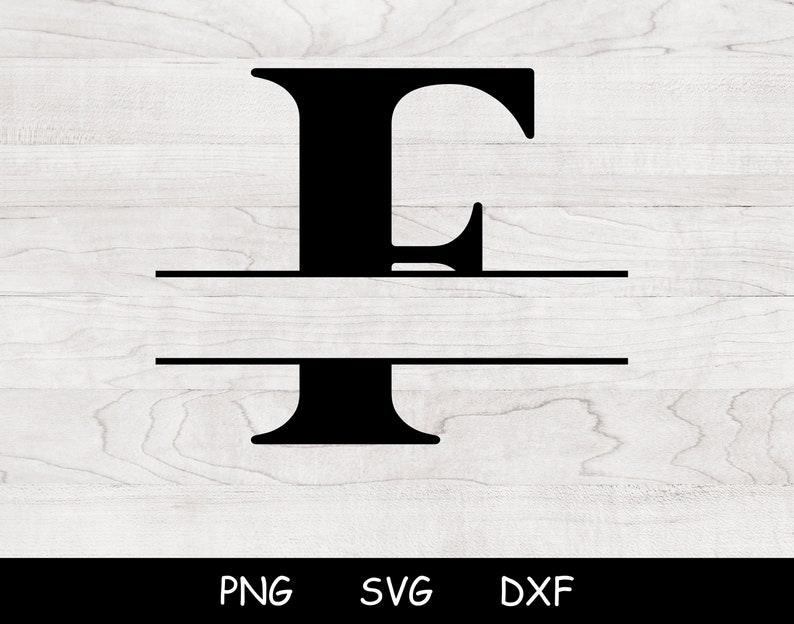Split F Svg,alphabet F Svg,initial Monogram Svg,split Monogram Svg ...