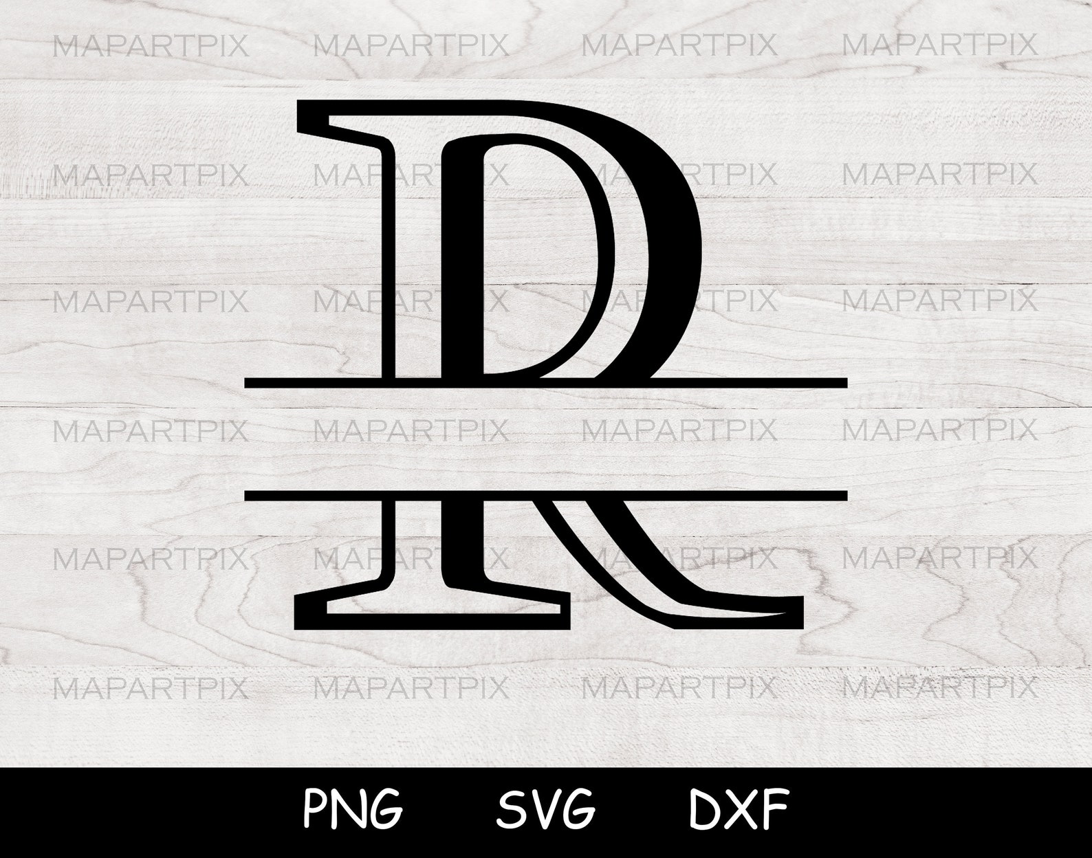 Split Monogram Svg,split Letter R,split Font Svg,letter Monogram,split ...