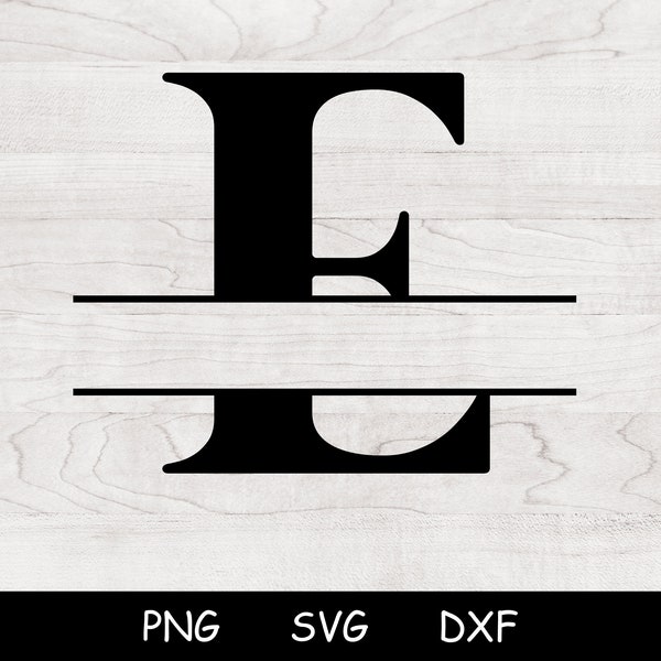 E Monogram - Etsy