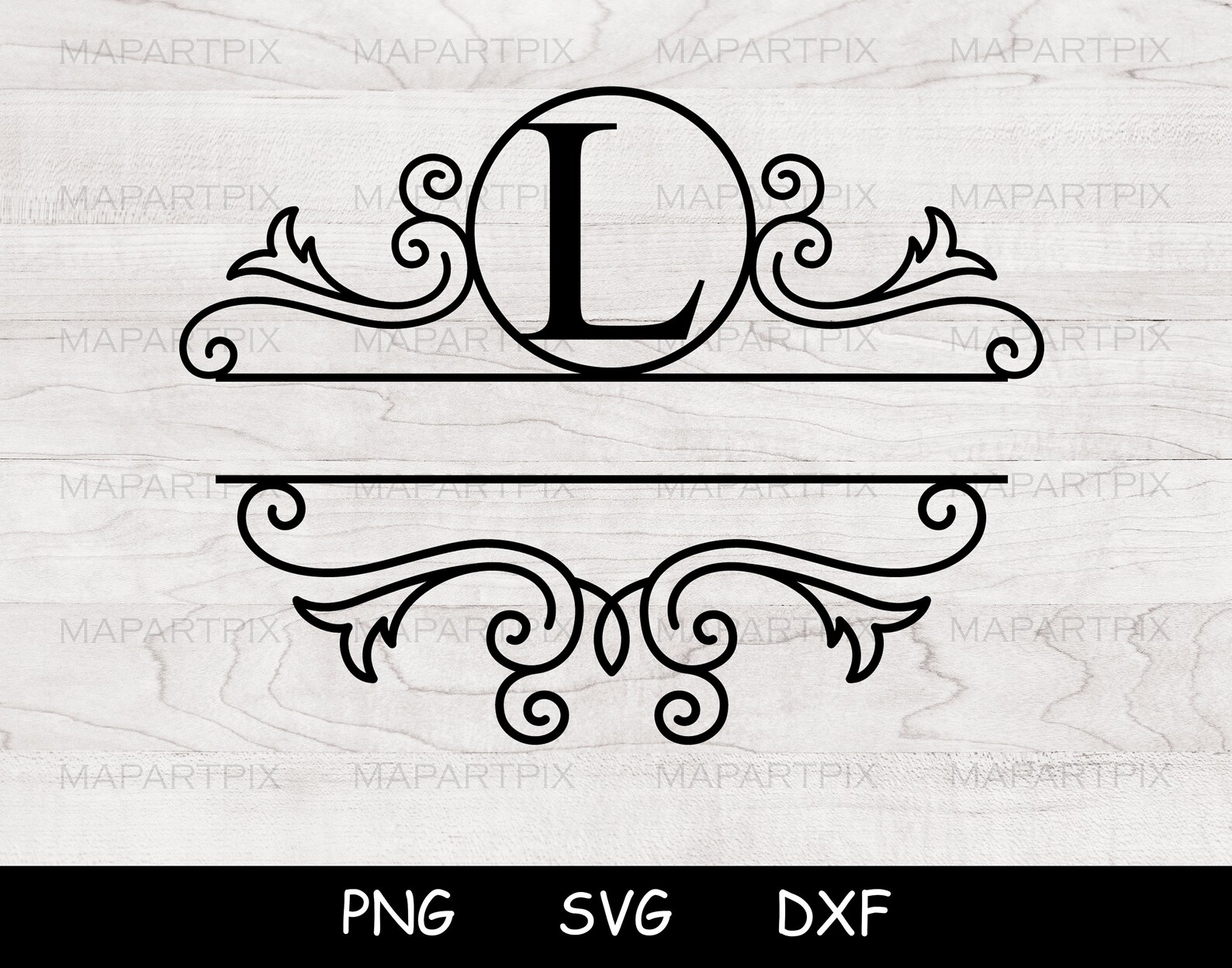Family Name Svg , Family Monogram Svg, Monogram SVG, DXF, PNG , Last ...