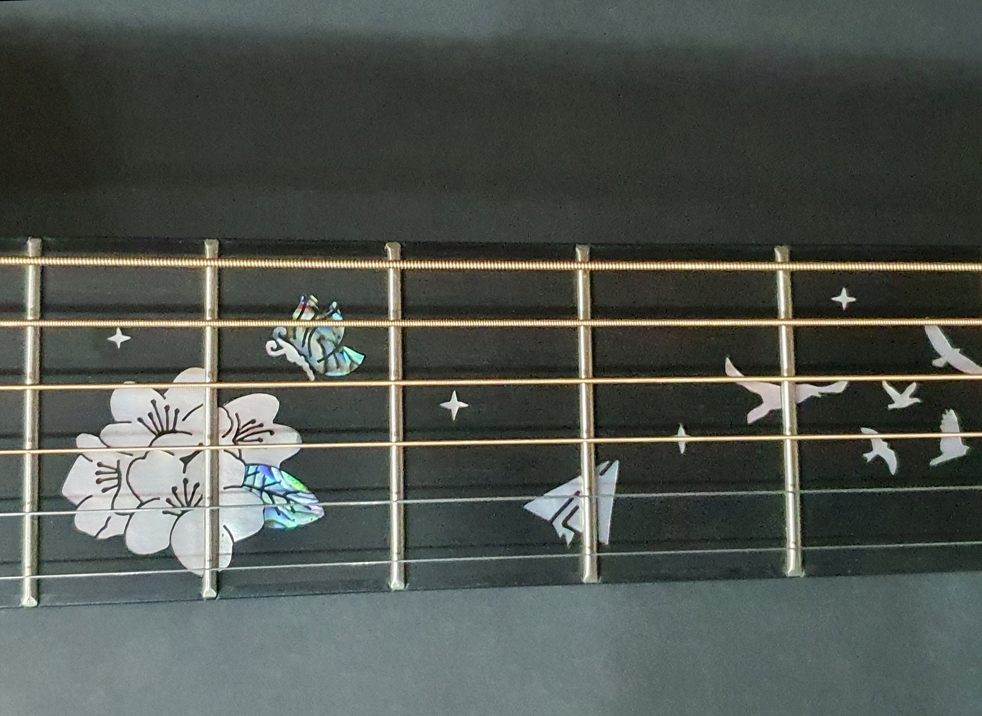 Highend Koa Solid Top Guitar - Etsy