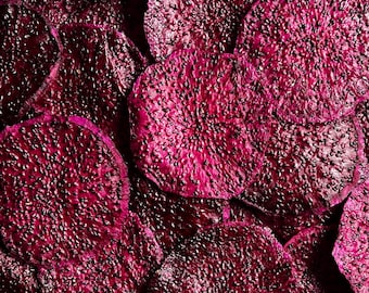 Dragon Fruit Chips,dried Pitaya , Pitaya Sliced,dried White Pitaya - Etsy