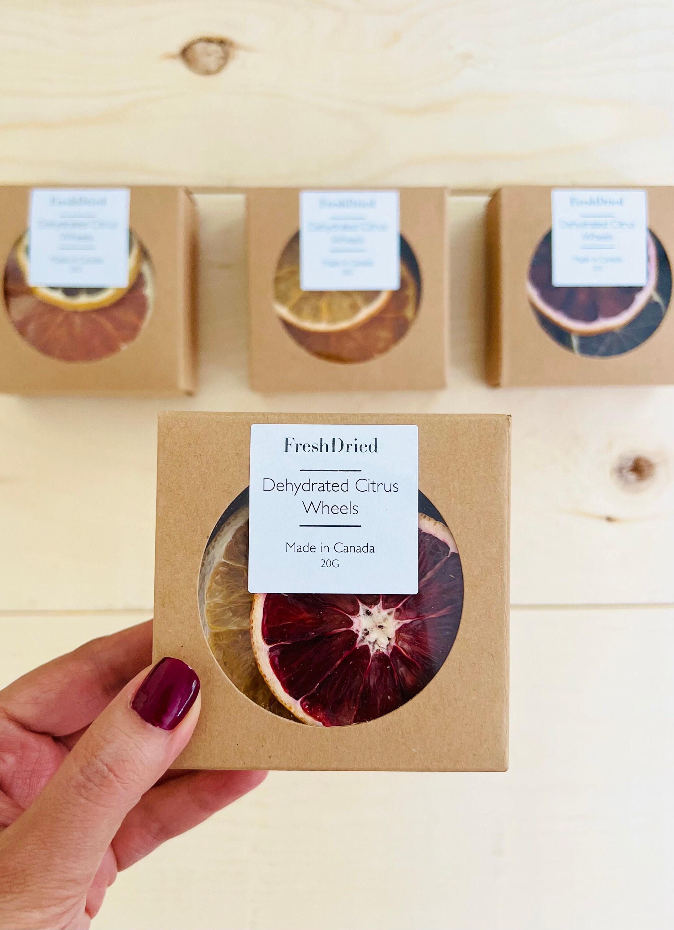 Dried Citrus Wheels in Small Boxes - Etsy Canada