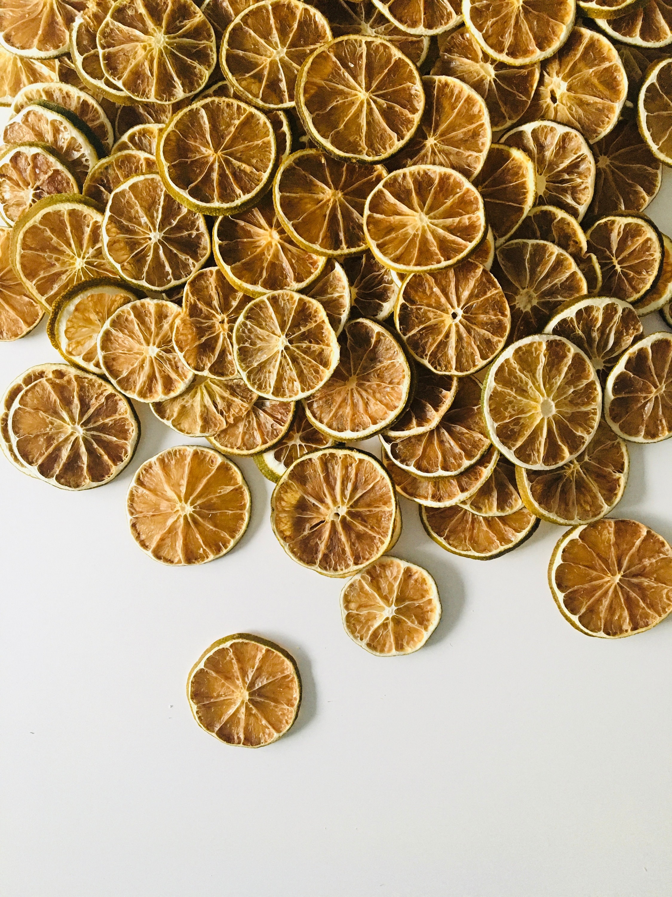 Organic Dried Lime Wheels 60-65 Slices per 100g - Etsy