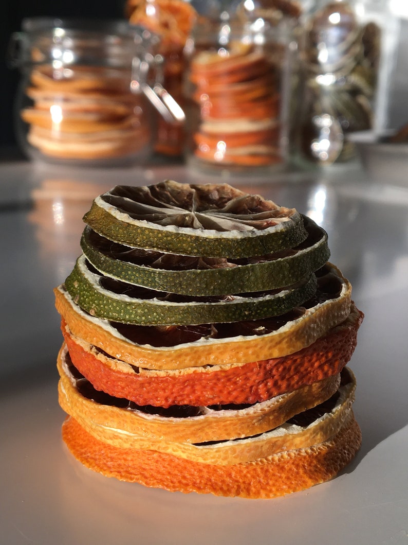 Organic Dried Lime Wheels 60-65 Slices per 100g - Etsy