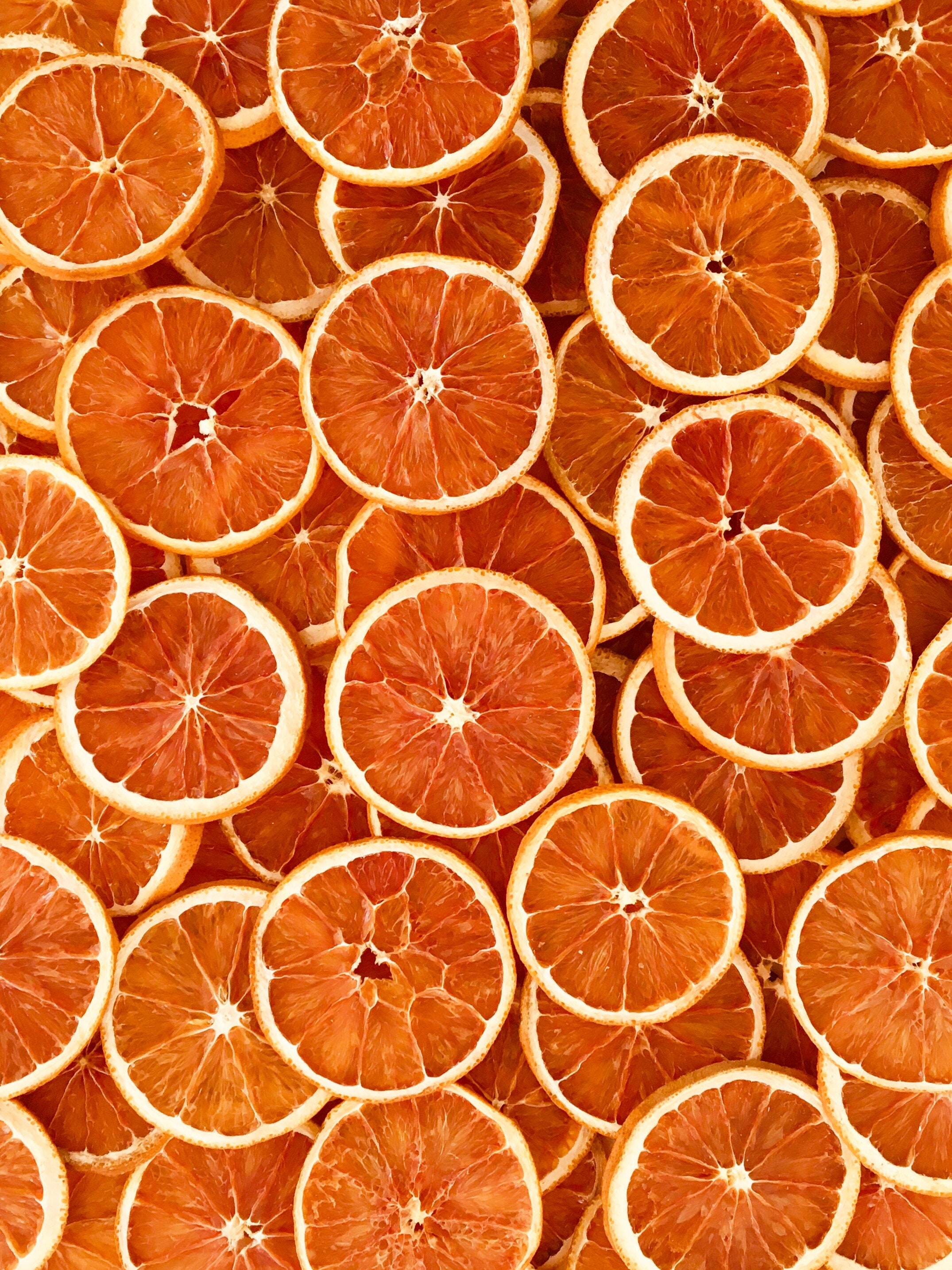 Organic Dried Cara Cara Orange Wheels, 30 Slices per 100g - Etsy