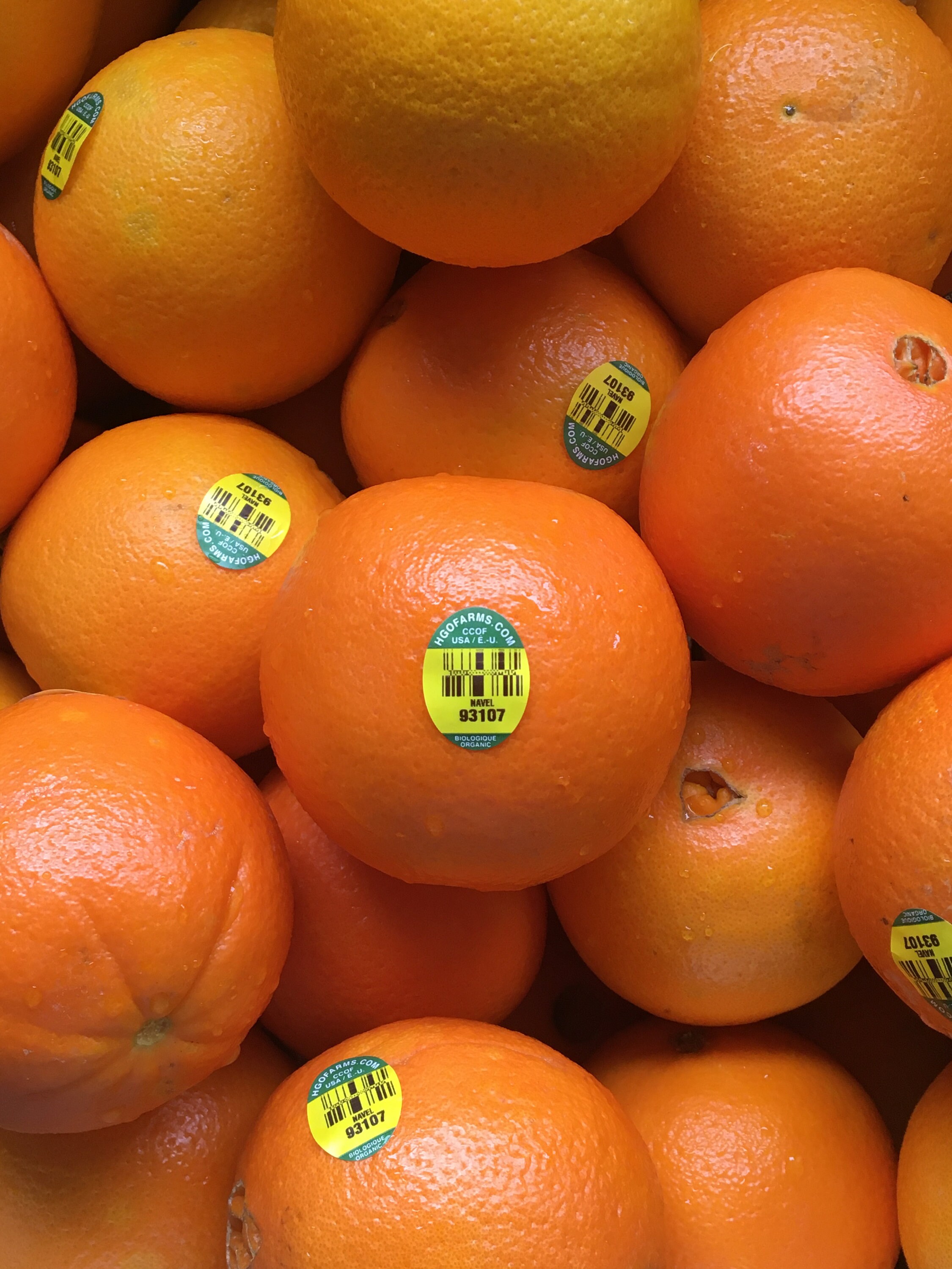 Organic Dried Orange Wheels 30 Slices per 100g - Etsy