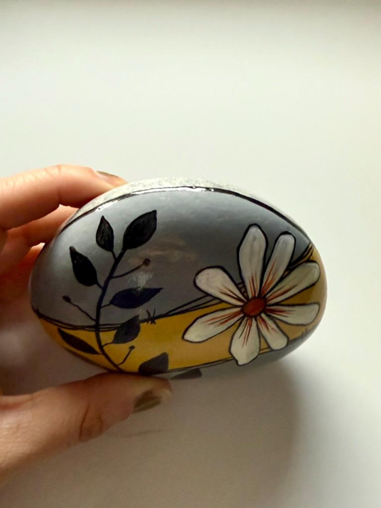 Lake Superior Hand Painted Rock - Etsy