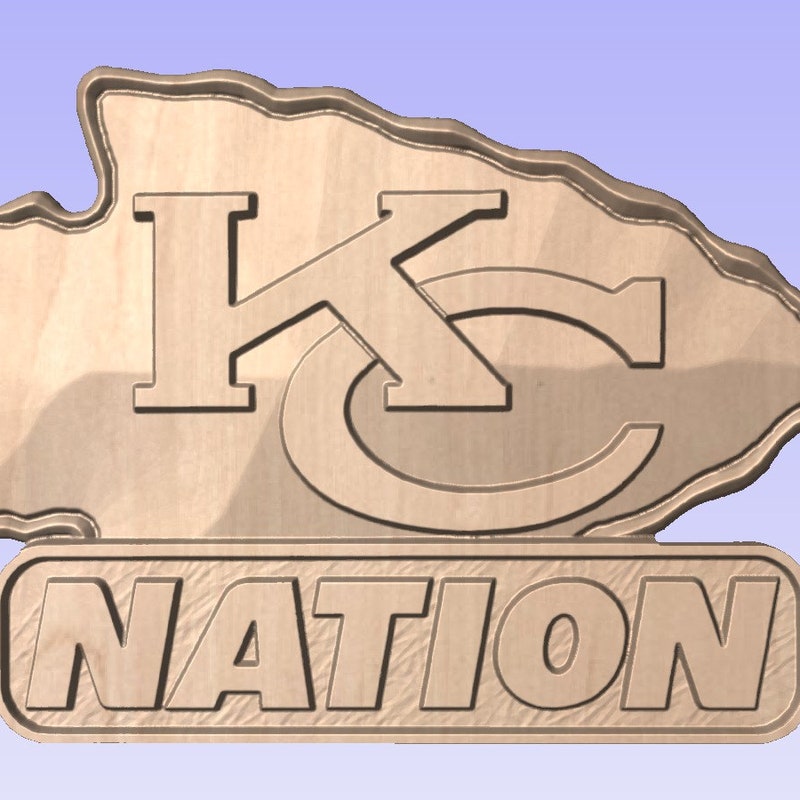 Kc Chiefs Sculpture - Etsy