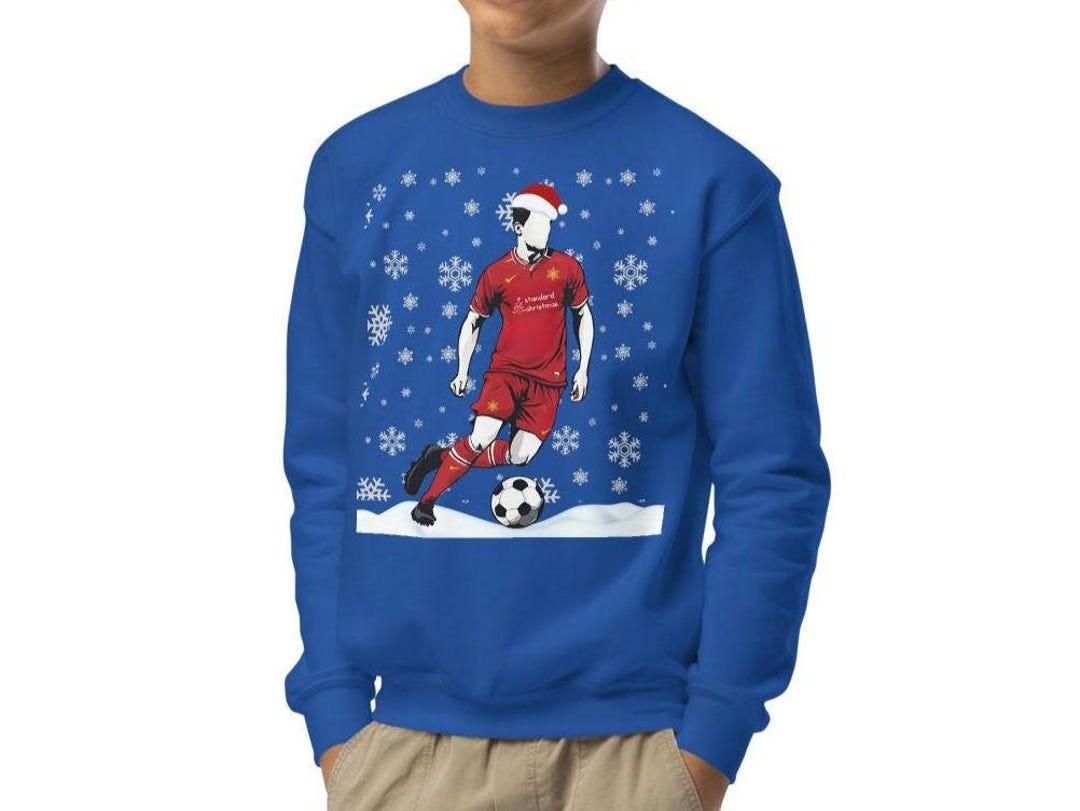 Football Christmas Jumper for Kids Liverpool Christmas Sweater Soccer ...