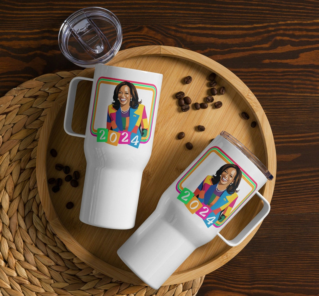 Kamala Harris 2024 Travel Mug 2024 Election Coffee Cup Insulated Travel ...