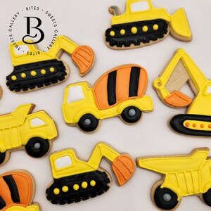 Construction Cookies, Decorated Cookies Treats - Etsy
