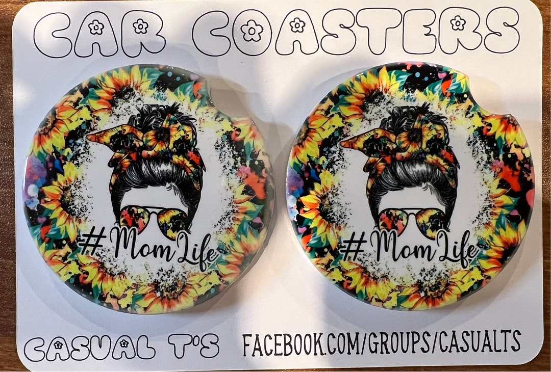 Stone Car Coaster- #momlife - Etsy