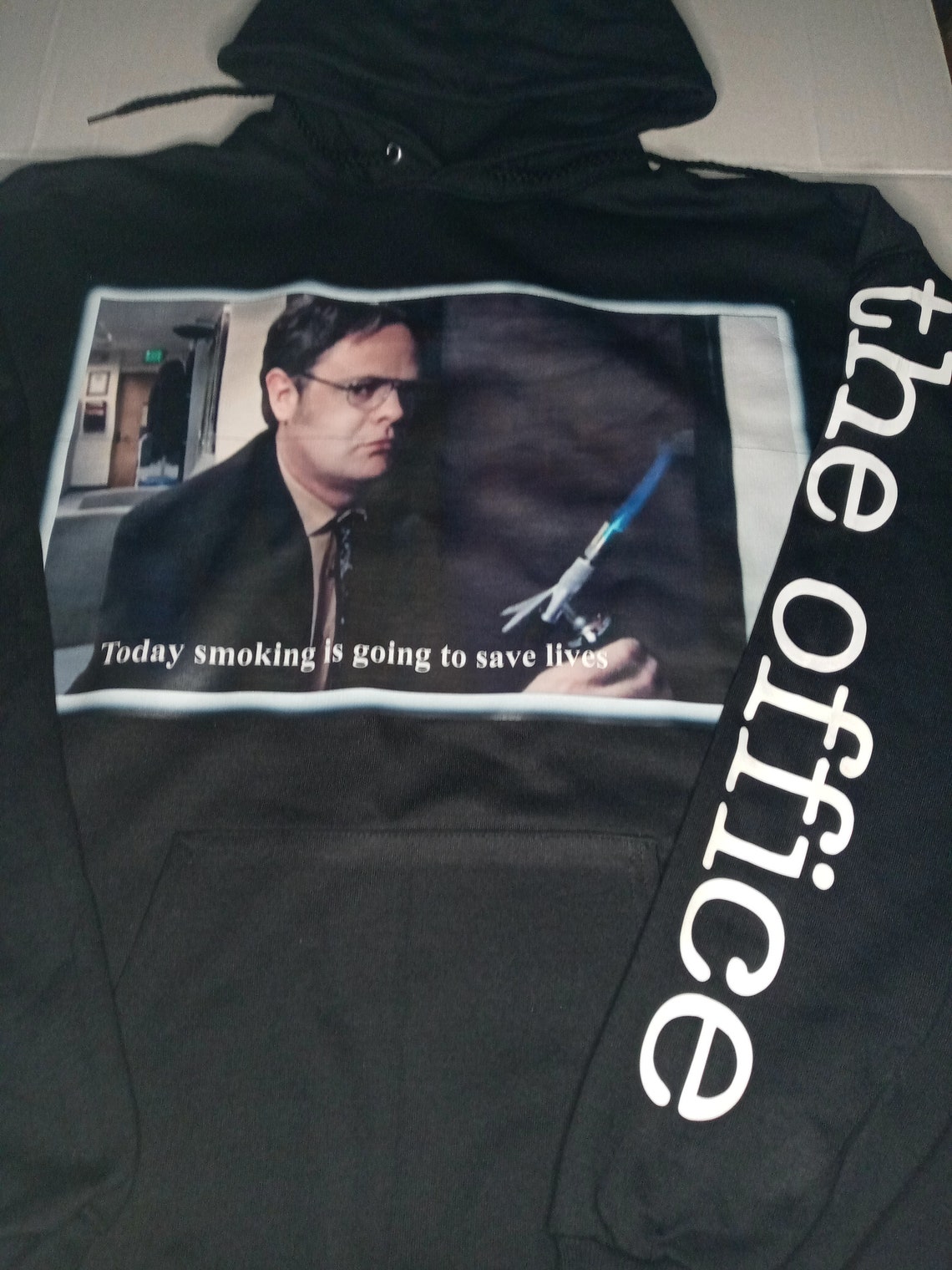 Today Smoking is Going to Save Lives the Office Dwight Schrute Gift ...