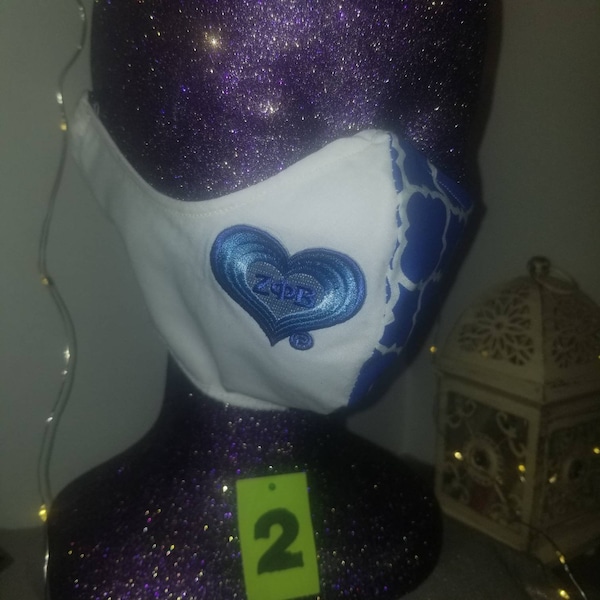 Zeta Phi Beta Mask - Etsy