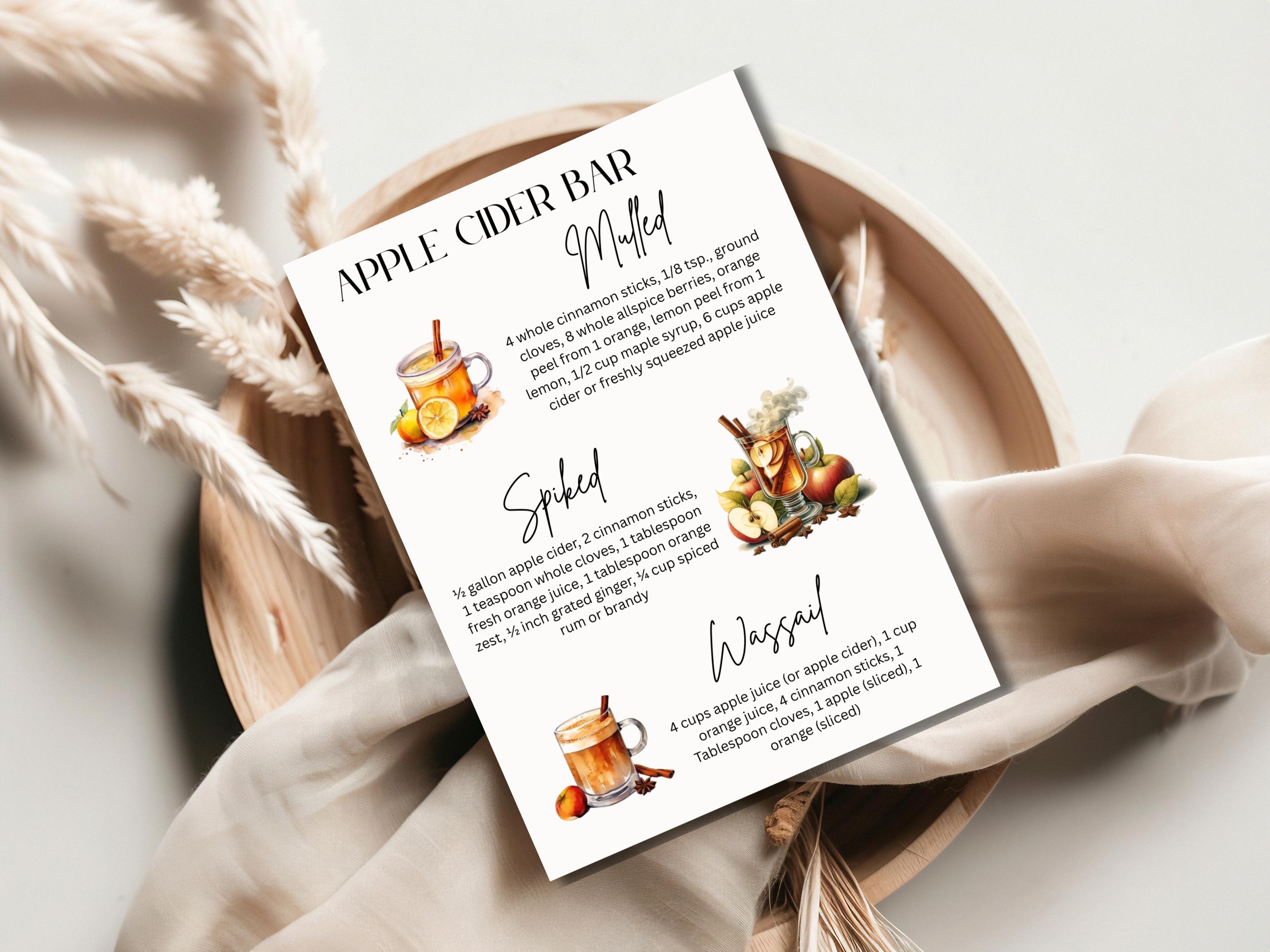 Cider and Sweaters Fall Party Invitation Template: Editable Apple Cider ...