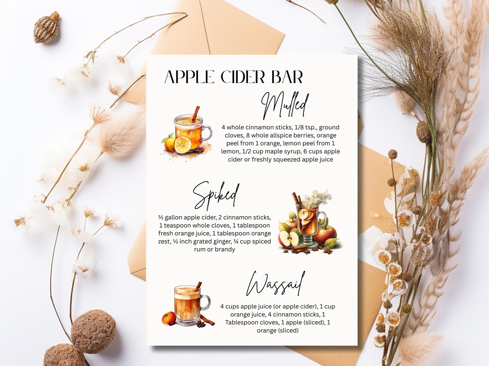 Cider and Sweaters Fall Party Invitation Template: Editable Apple Cider ...