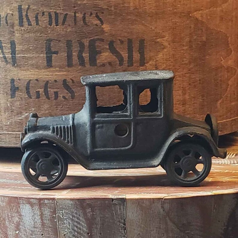 Vintage Cast Iron Antique Model T Ford / Toy Car / Vintage Toy - Etsy