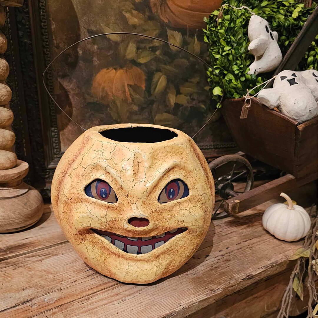 Rare Vintage Retired Bethany Lowe Full Sized Papier-mâché Paper Mache ...