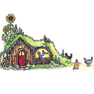 My Home is the Home of Peace Inspirational Quote One Illustrated 5x7 ...