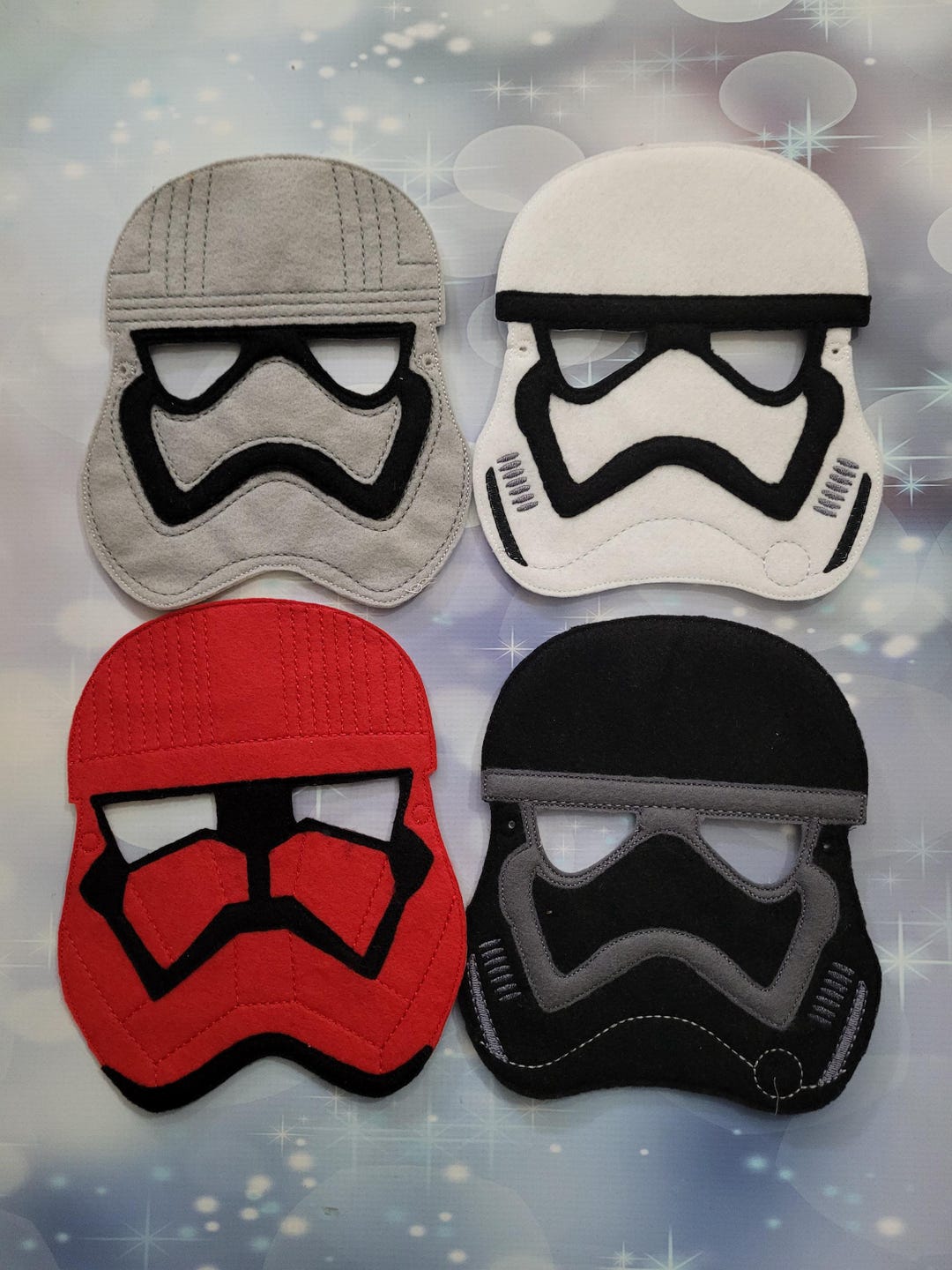 Felt Galactic Trooper Mask: Cosplay, Pretend Play - Etsy
