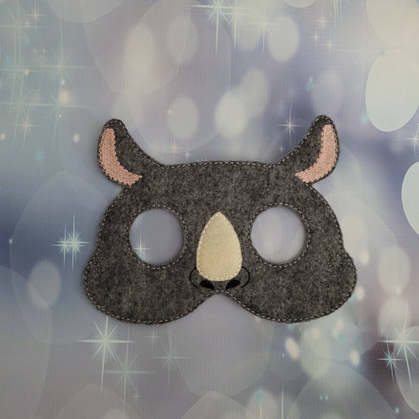 Rhino Mask - Etsy