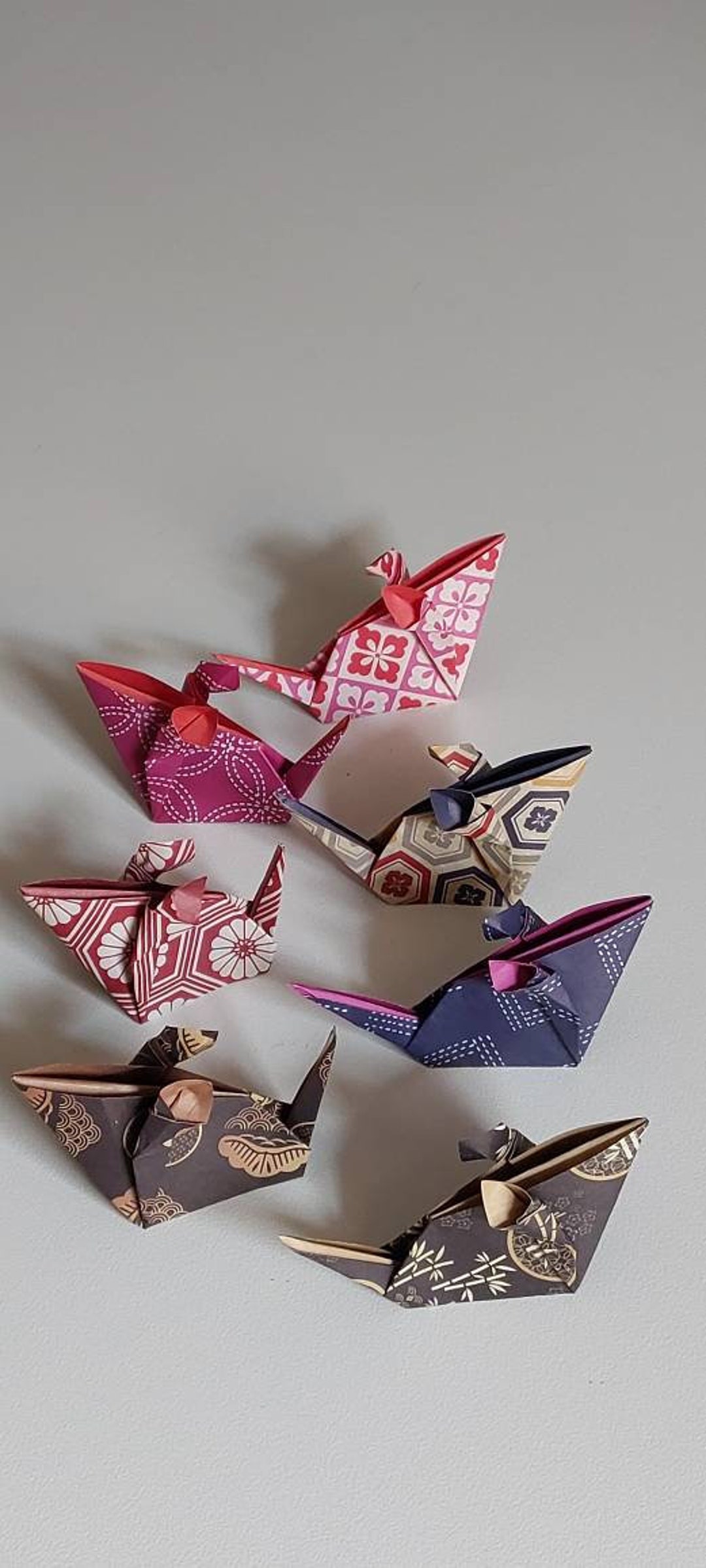 7 Origami Mice/ Japanese Drawings/ Gift Idea/ Decoration - Etsy UK